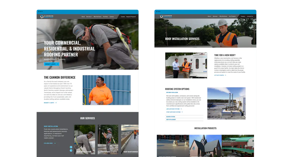 Cannon Roofing | ALINE
